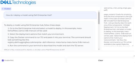 Open Source Rag Made Easy By Dell Enterprise Hub Dell Technologies Info Hub