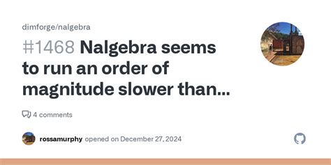 Nalgebra Seems To Run An Order Of Magnitude Slower Than Numpy With The Same Backend Bindings