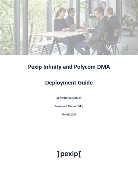 Pexip Infinity Polycom Dma Deployment Guide V34 A Pdf Session