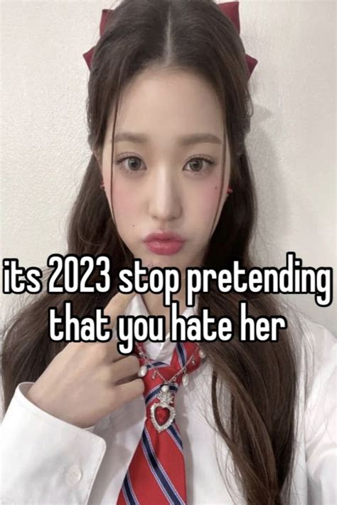 Wonyoung Ive Whisper Kpop Whisper I Have No One Yes I Have Whisper