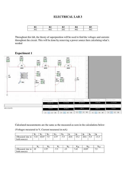 Electrical Lab Studocu