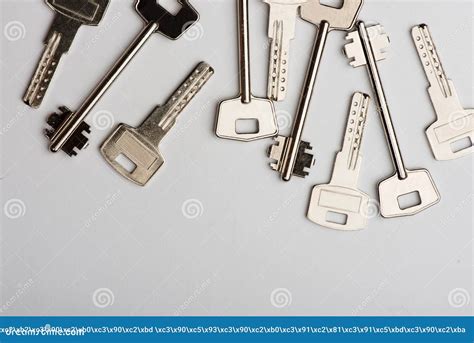 Keys To The Apartment House Keys Stock Image Image Of Business House 131251287