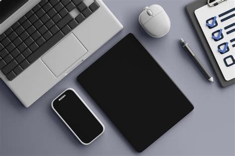 Free Psd 3d Rendering Of Device Background