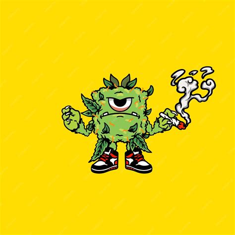 Premium Vector Leaf Tree Flower Body Language Cartoon Character