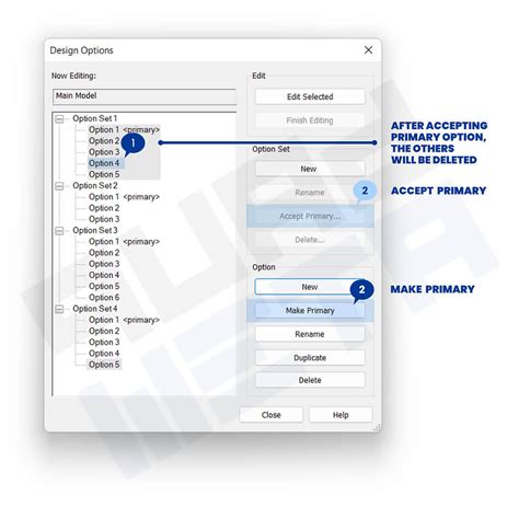 Revit Design Options Explained