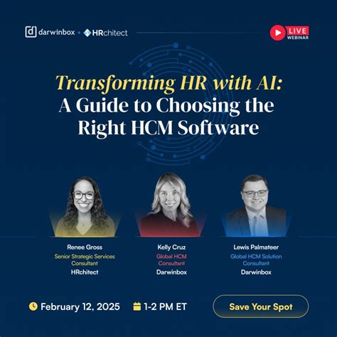 Transforming Hr With Ai A Guide To Choosing The Right Hcm Software Hrchitect