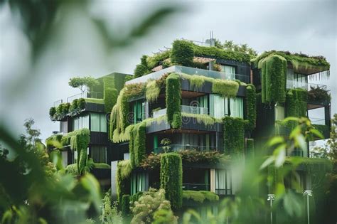 Ecofriendly Urban Architecture With Sustainable Design Integrating Nature And Green Spaces