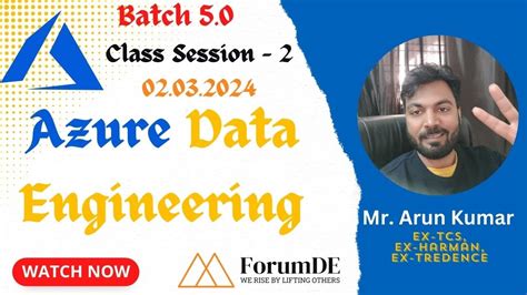 Azure Data Engineering Online Course Batch 5 0 Second Class Session Azuredataengineer Youtube
