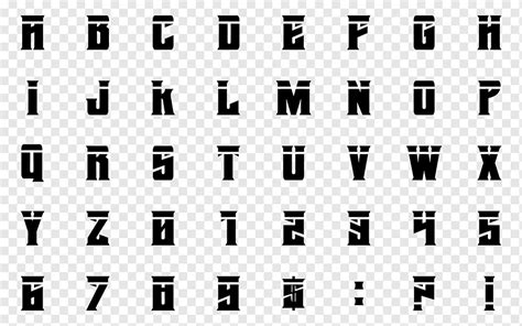 알파벳 스프라이트 글꼴 글꼴 편지 Png Pngwing