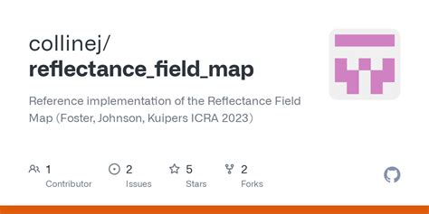 GitHub Collinej Reflectance Field Map Reference Implementation Of The Reflectance Field Map