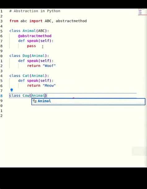 Abstraction In Python Oops In Python Shorts Youtube