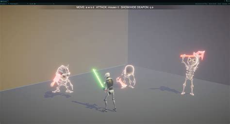 artstation unity vfx lightsaber effect game assets