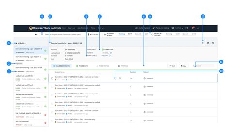 access test results for your appium tests browserstack docs