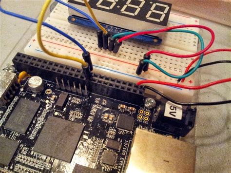 Interfacing Beaglebone Black With Adafruit 7 Segment Led Display Element14 Community