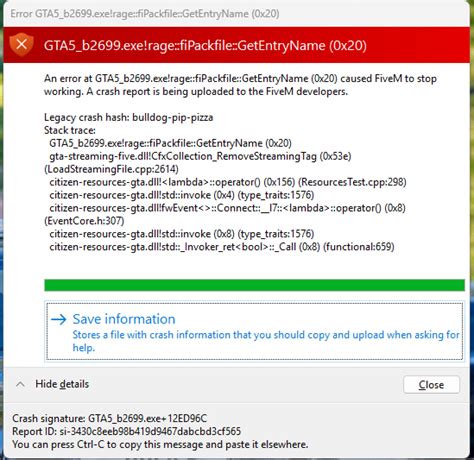 Fivem Rockstar Editor Crash Fivem Client Support Cfxre Community