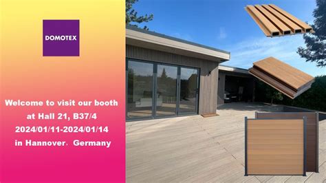 Wpc Fence And Decking On Linkedin Domotex Compositedecking Flooringexperts Wpc