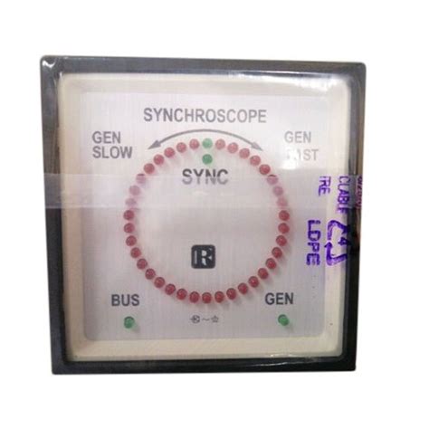 Rishabh Synchroscope Meter At ₹ 1000 Synchroscope Meter In Bengaluru Id 21367519588