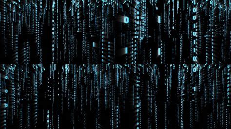通道数字雨计算机代码数字串ae模板下载