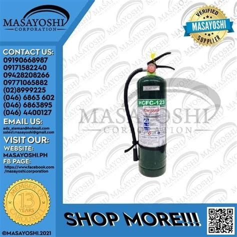 Fire Extinguisher Hcfc Fire Safety Hcfc Extinguisher Commercial