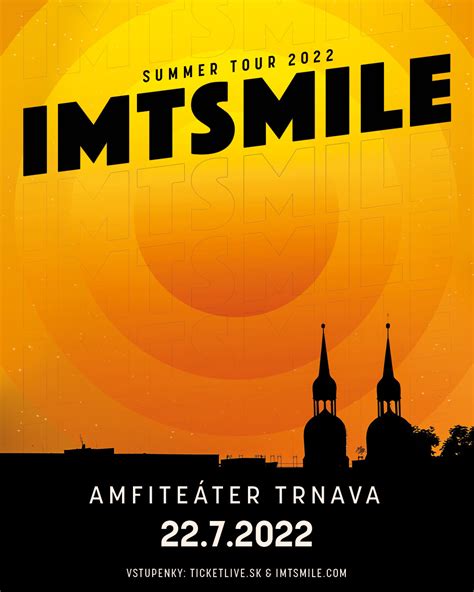 IMT SMILE Trnava TicketLIVE Naživo je to najlepšie