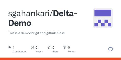 Github Sgahankaridelta Demo This Is A Demo For Git And Github Class