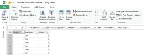 Combine Excel Workbooks With Power Query Method 1 Excelerator Bi