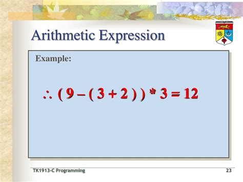 Ppt Operators And Expressions Powerpoint Presentation Free Download
