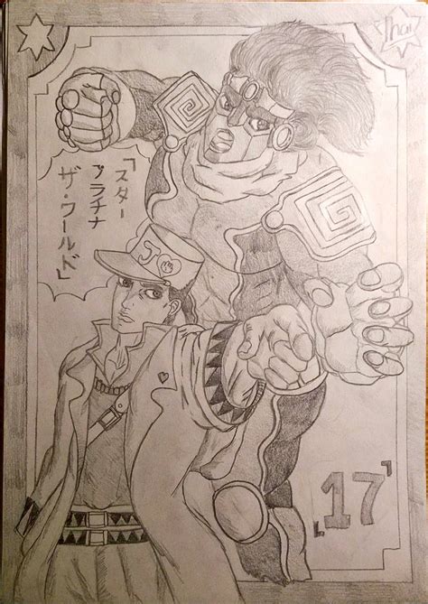 Artstation Jotaro Star Platinum Za Warudo