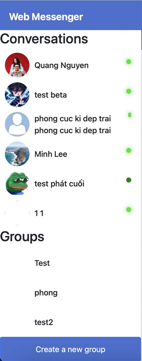 Messenger Clone Realtime Messaging Platform With Firebase Quang