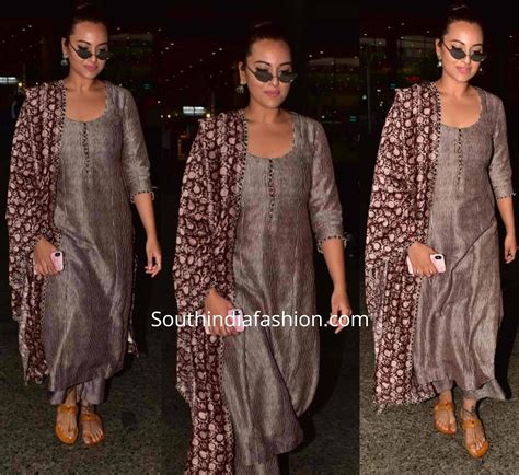 Sonakshi Sinhas Ethnic Look South India Fashion