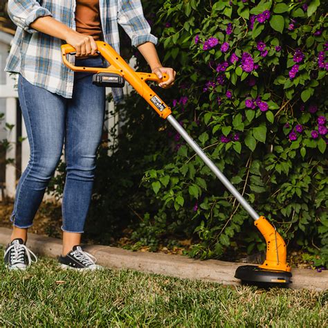 WORX V Max In Cordless String Trimmer With In Cutting Diameter WG RONA
