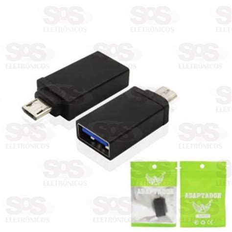 Adaptador Otg Micro Usb V Para Usb F Mea Altomex Au