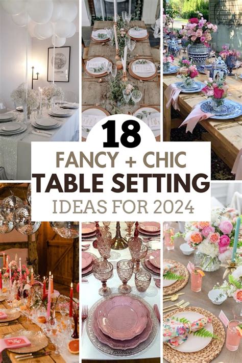 18 Aesthetic Table Setting Ideas For Parties Wake Up For Fashion Fancy Table Table Settings