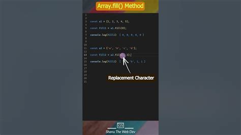 javascript array fill method javascript js array arrayjavascript