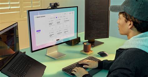 Smart Actions Automatizar Tareas Software Logitech Options