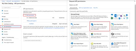Register A Client App Azure Data Catalog Rest Api Microsoft Learn