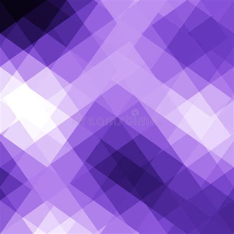 Geometric Abstract Pattern In Low Poly Style Stock Vector