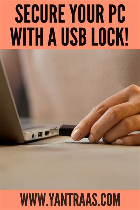 How To Secure Your PC From Unauthorized Access Using A USB Lock USB Computer Lock In 2021