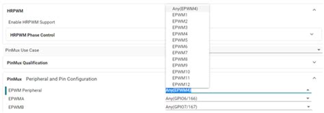 Tms320f28377s Syscfg Pinmux Setting For Hrpwm Epwm4epwm5 C2000 Microcontrollers Forum