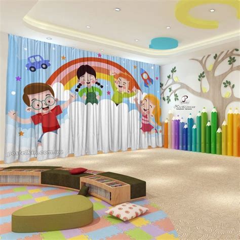 Штори для дитячого садка Випуск Home Decor Decals Home Decor Decor