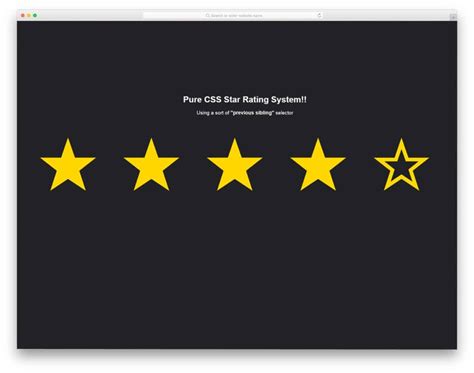 34 Expressive Star Rating Css Designs 2021 Uicookies