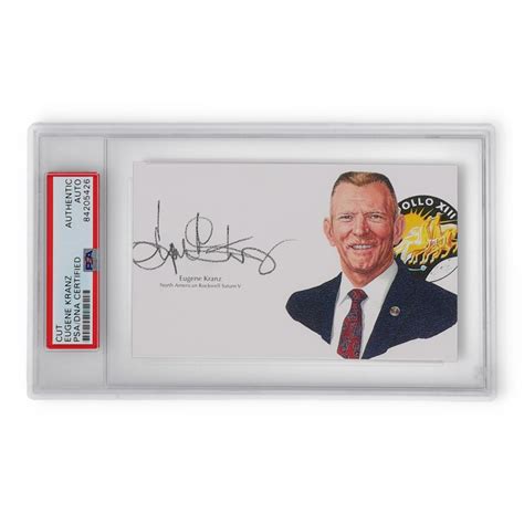 Eugene Kranz Signed Cut With Portrait Psa Pristine Auction