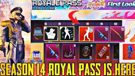 Season 14 Royal Pass 1 100 Rp Rewards Is Here 1 100 Royal Pass Rewards