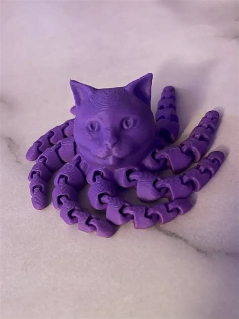 Cat Octopus Hybrid Remixed By Mcmuckbone Makerworld Download Free 3d