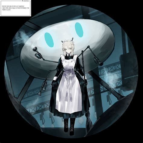 Faust And All Around Cleaner Project Moon And More Drawn By Naughty B Danbooru