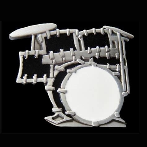 Belt Buckle Drum Set Rock Band Drummer Music Drums Belts Buckles Etsy