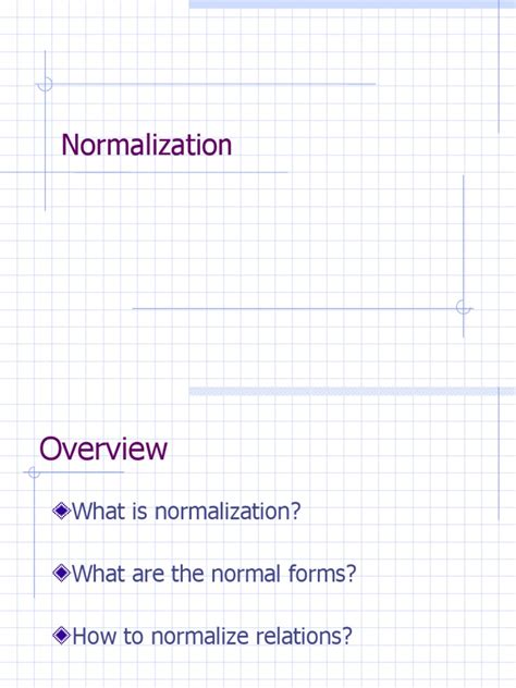 Normalization Pdf Data Computer Programming