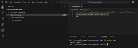 vs code and c create build and run a console application rajeev