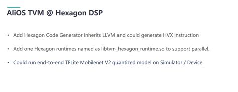 How Can I Run Model On Hexagon Questions Apache Tvm Discuss