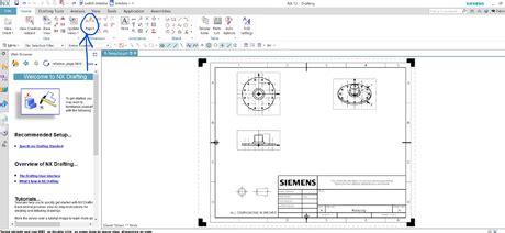 How To Create A Drafting Sheet With Dimensions In Siemens NX 12